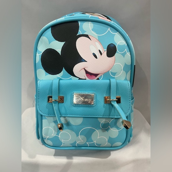 Disney | Bags | Nwtdisneys Mickey Mouse Blue Mini Backpack | Poshmark